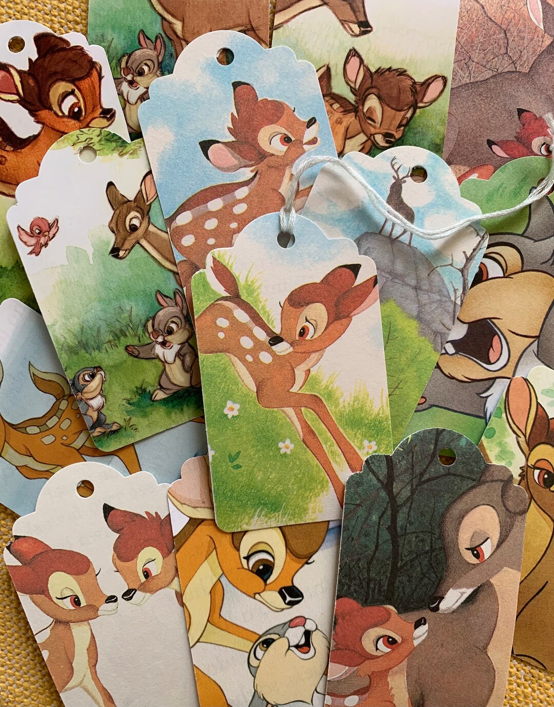 Bambi Set of 10 Gift Tags Children Storybook Party Favors Woodland - Etsy