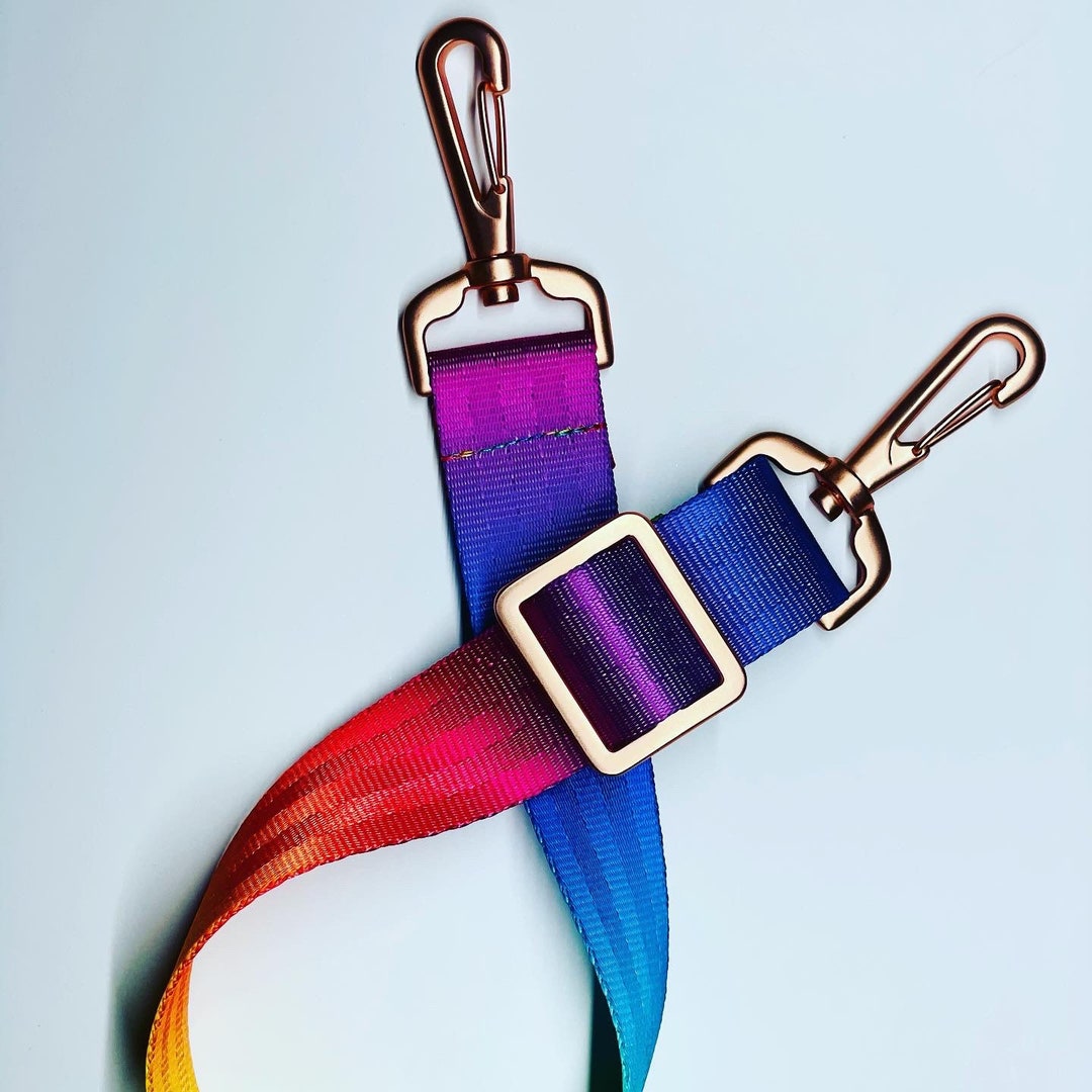 Rainbow Short Strap 1 Width X 19 Adjustable Various - Etsy