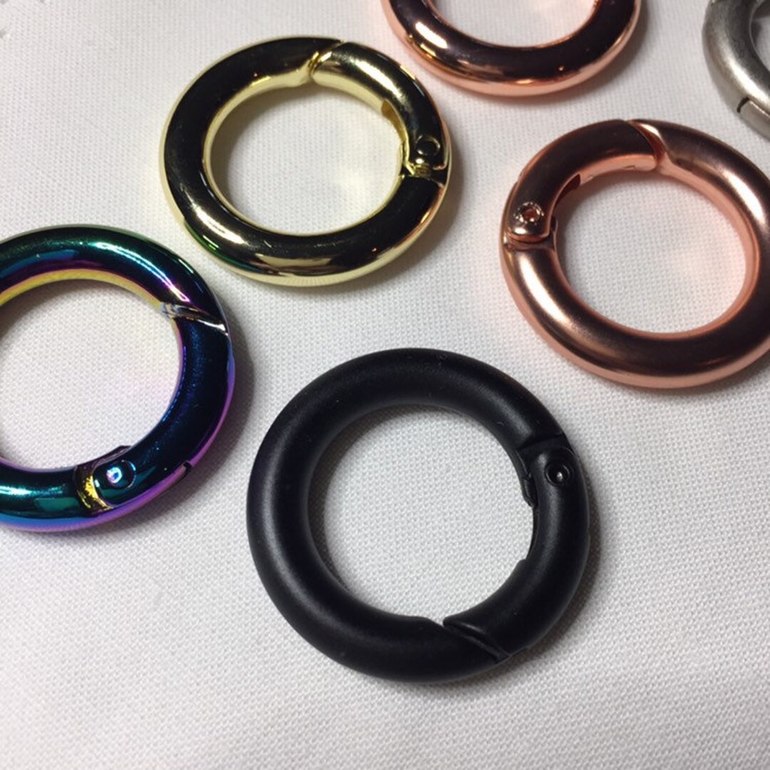 Easy Rings Bag Circle Clasp D Ring 19mm SET (2 Pcs) - Etsy