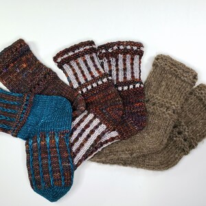 Sticks and Stones Socks / Knit Socks / House Slippers / - Etsy