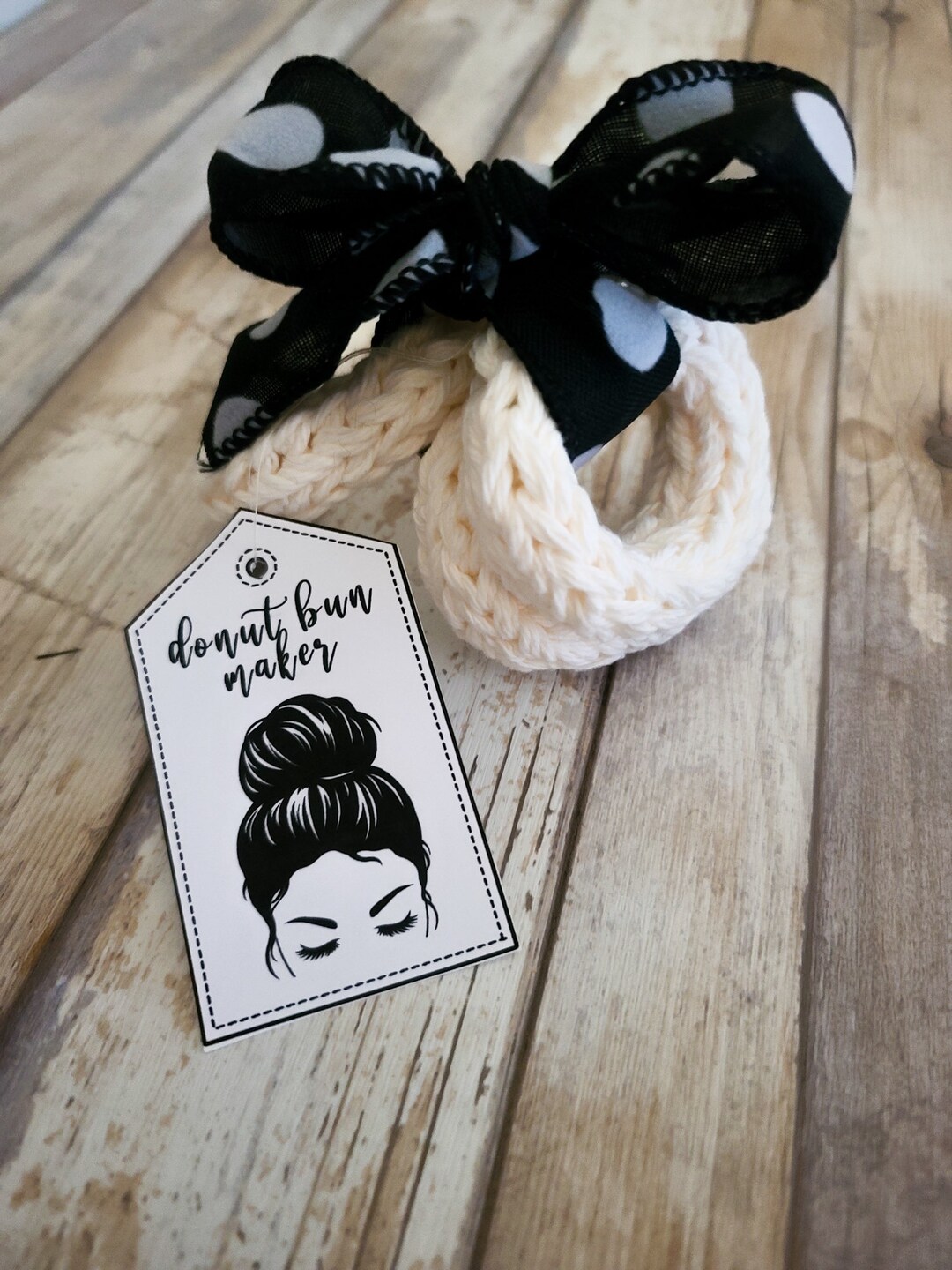 Donut Bun Maker Knitting Pattern (PDF Download) - Etsy