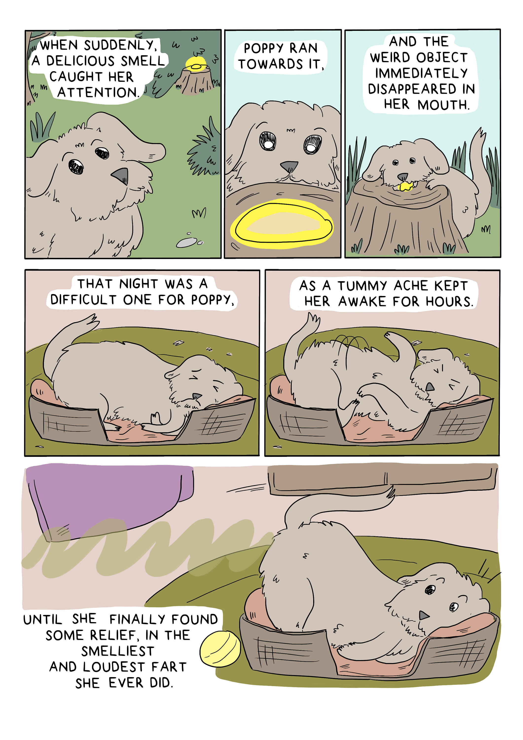 The Dog With Magical Farts - Etsy