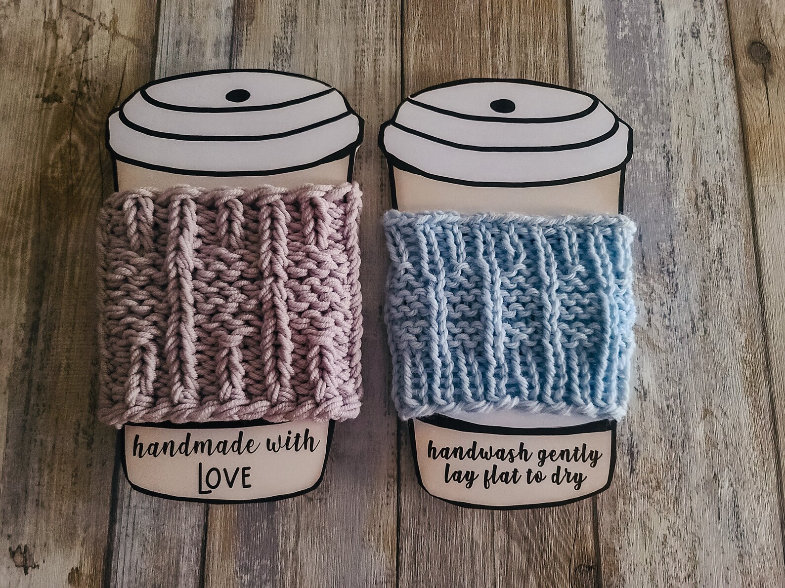 Loom Knit Cup Cozy Pattern Bundle: Quick & Easy (PDF Download) - Etsy