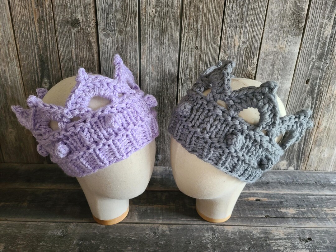 LOOM Tiara Crown Headband / Knit / Teens / Baby / Women / Men / Loom Knitting Pattern PDF ...