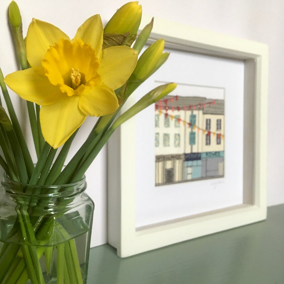 Cornwall Wall Art Textile Art Embroidery Truro Free - Etsy