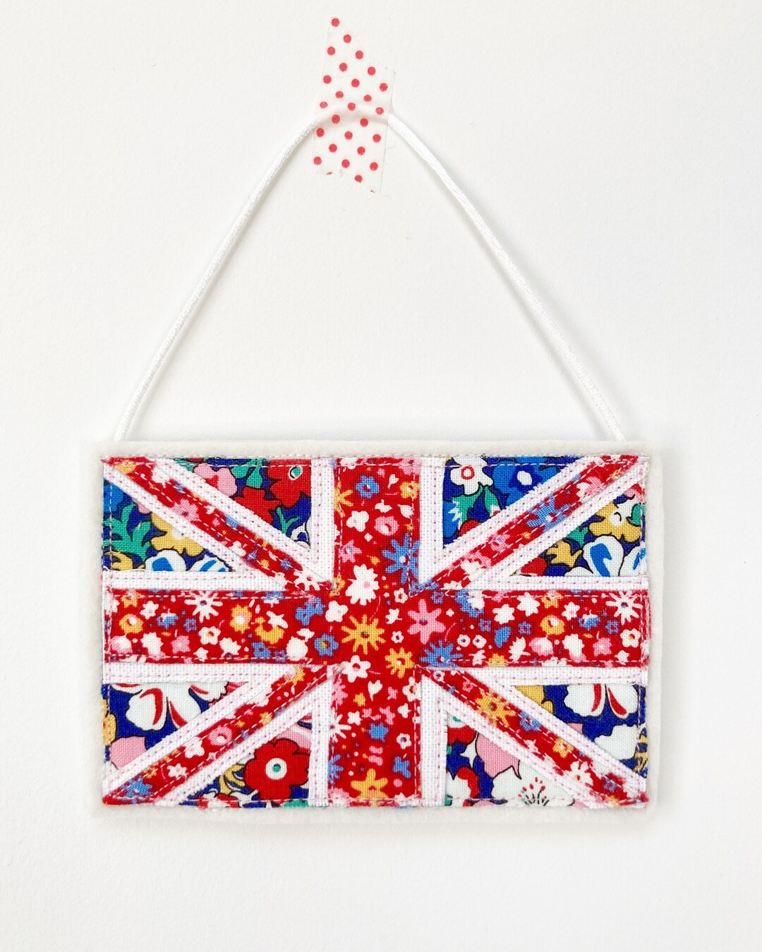 Union Jack Flag Fabric Decoration, Ornament, Woolly Hat, Hanging ...