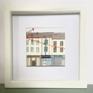 Cornwall Wall Art Textile Art Embroidery Truro Free Motion Embroidery ...