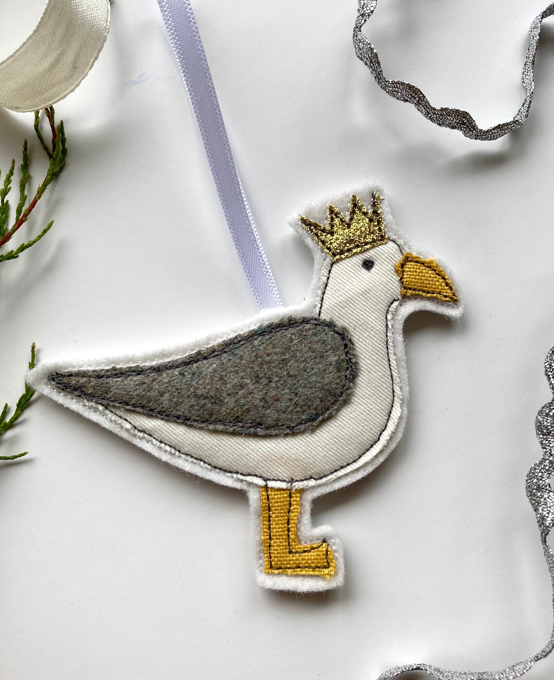 Seagull Christmas decoration ornament Christmas tree | Etsy