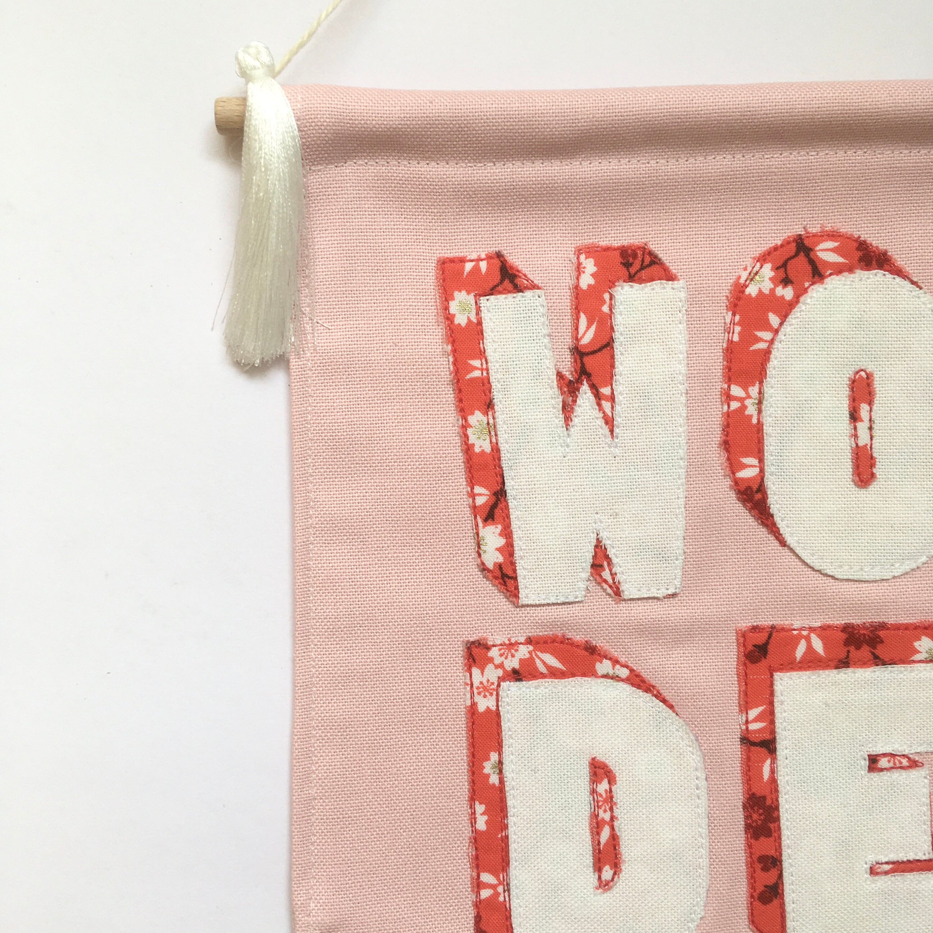 Wonder Wall Hanging Pennant banner flag nursery decor | Etsy