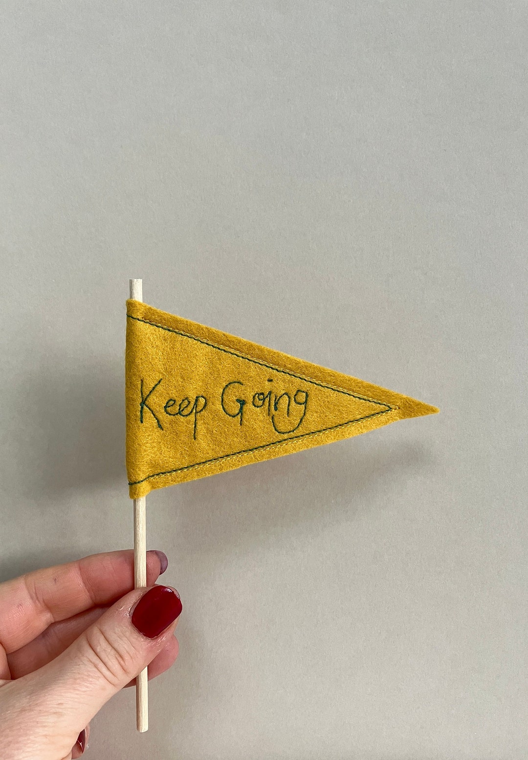 Keep Going Cake Topper Flag, Pennant, Plant Flag, Christmas Flag, Free ...