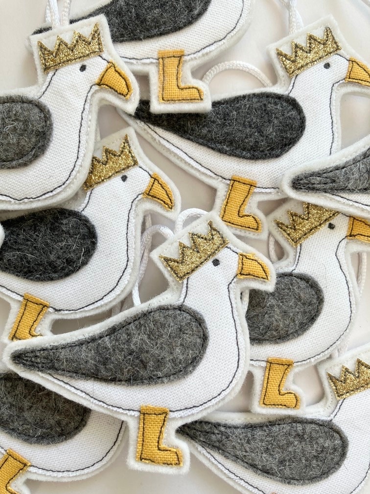 Seagull Christmas Decoration Ornament Christmas Tree - Etsy UK