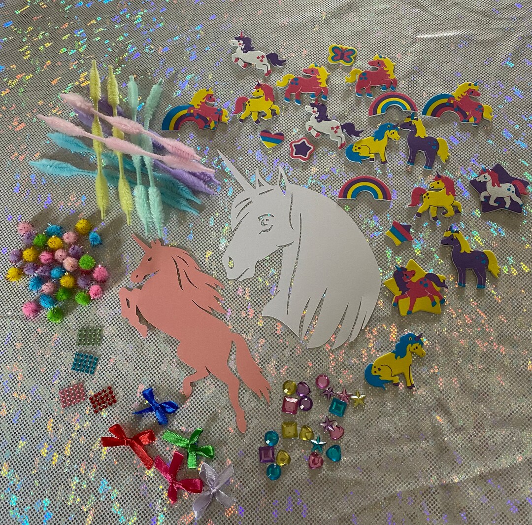 Unicorn Letterbox Craft Kit - Etsy