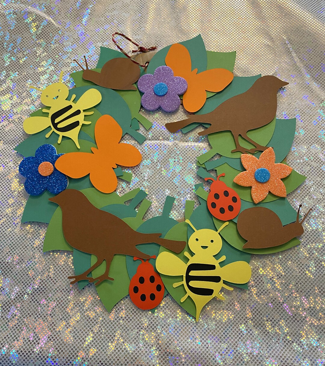 Garden Wreath Letterbox Craft Kit - Etsy