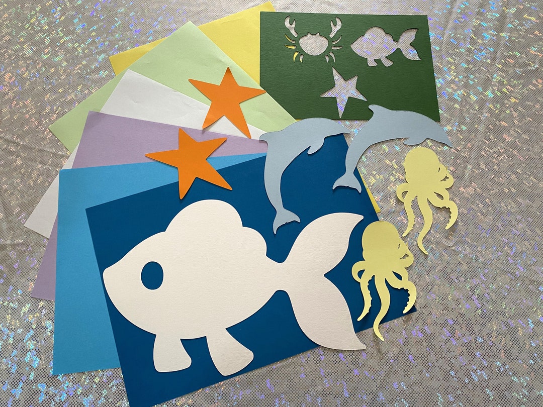 Sea Creatures Letterbox Craft Kit - Etsy