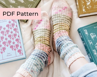Pixel Socks (PDF Crochet Pattern) - Etsy