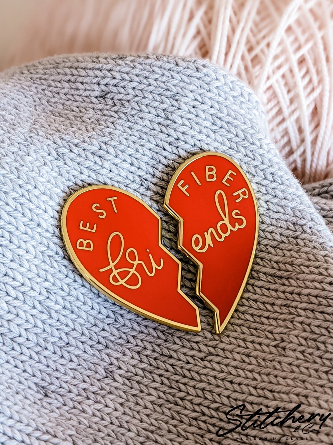Hard Enamel Pin Set | Best Fiber Friends Pin Set | Cloisonné Project ...