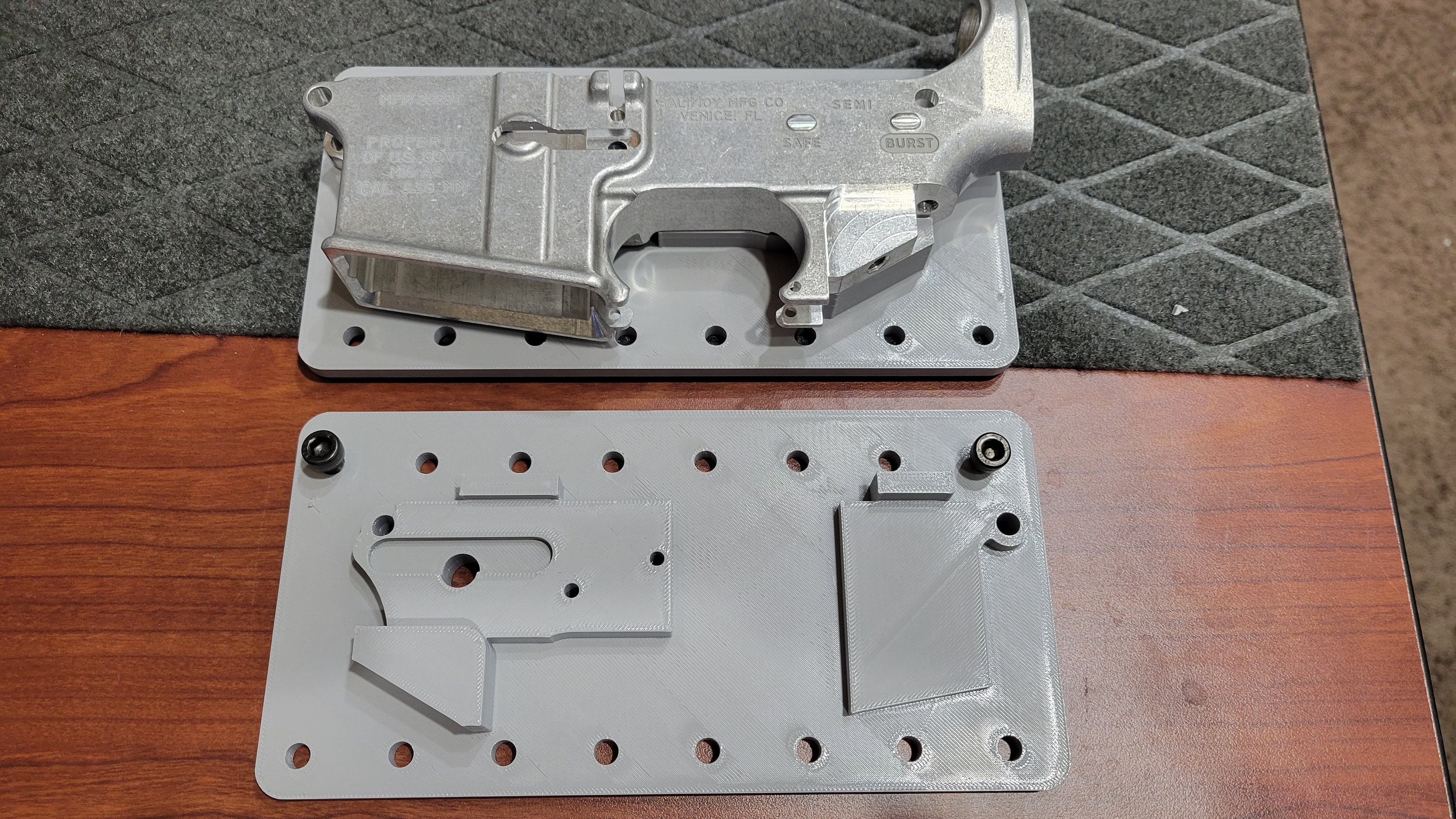 AR15 FIBER LASER Engraving Jig Fixture. Left and Right Set. 80 - Etsy