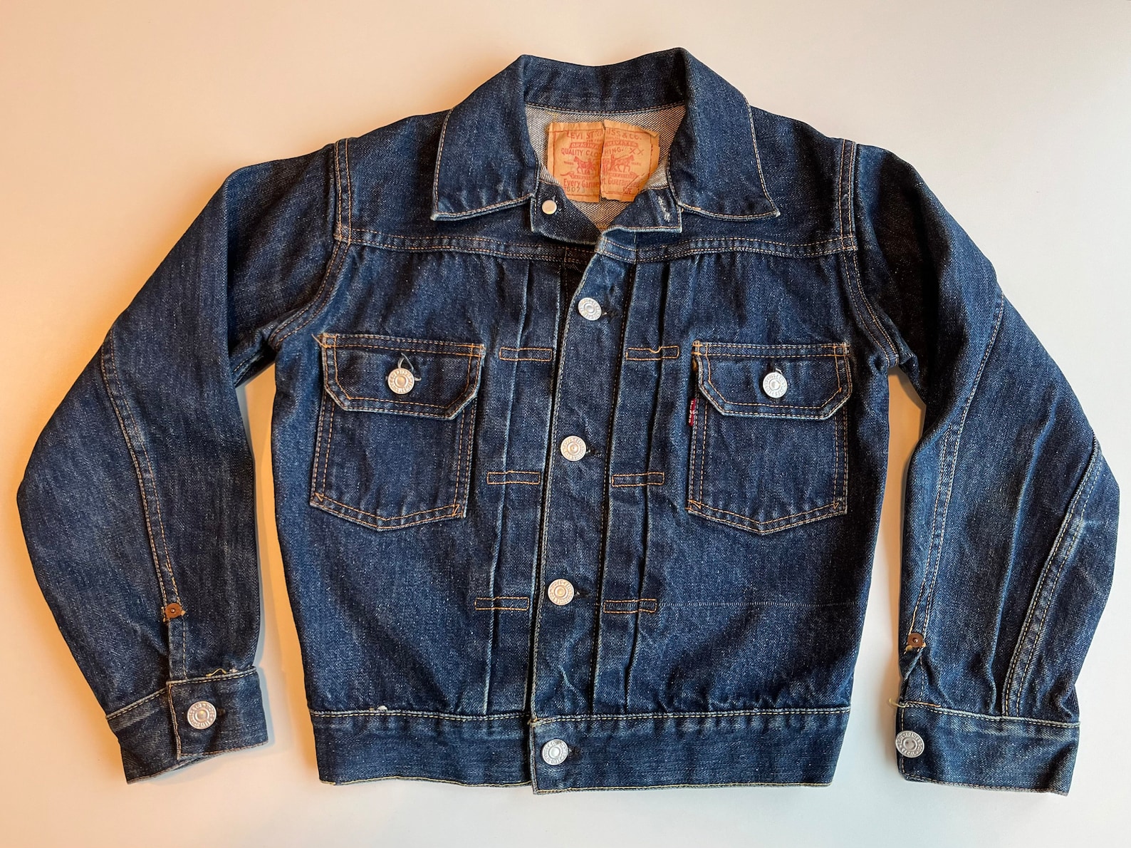 Vintage Levis Type 2 Jacket 1950s Denim Big E - Etsy