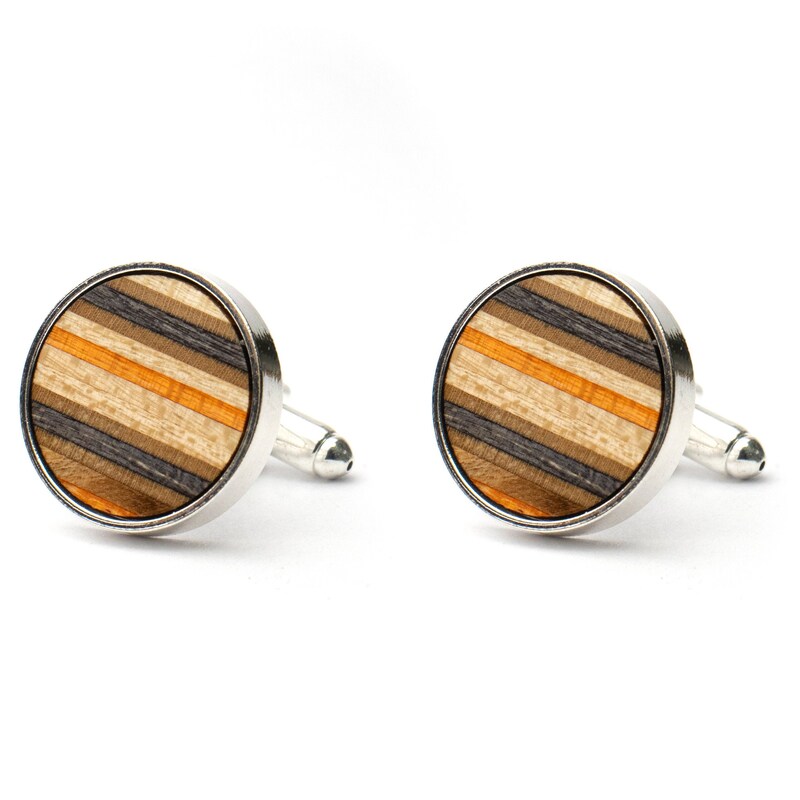 Orange Cufflinks - Etsy