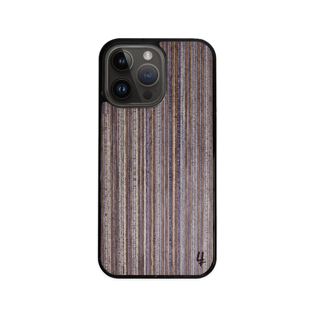 Dark Recycled Skateboards Real Wood iPhone Case iPhone 15/14 Pro/max ...