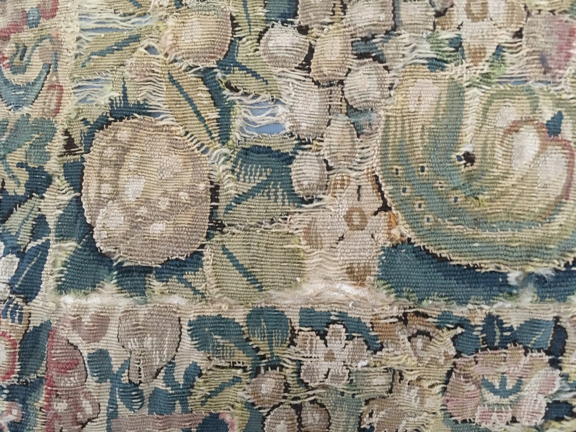 Tudor Rose 17th C. Tapestry Cushion - Etsy