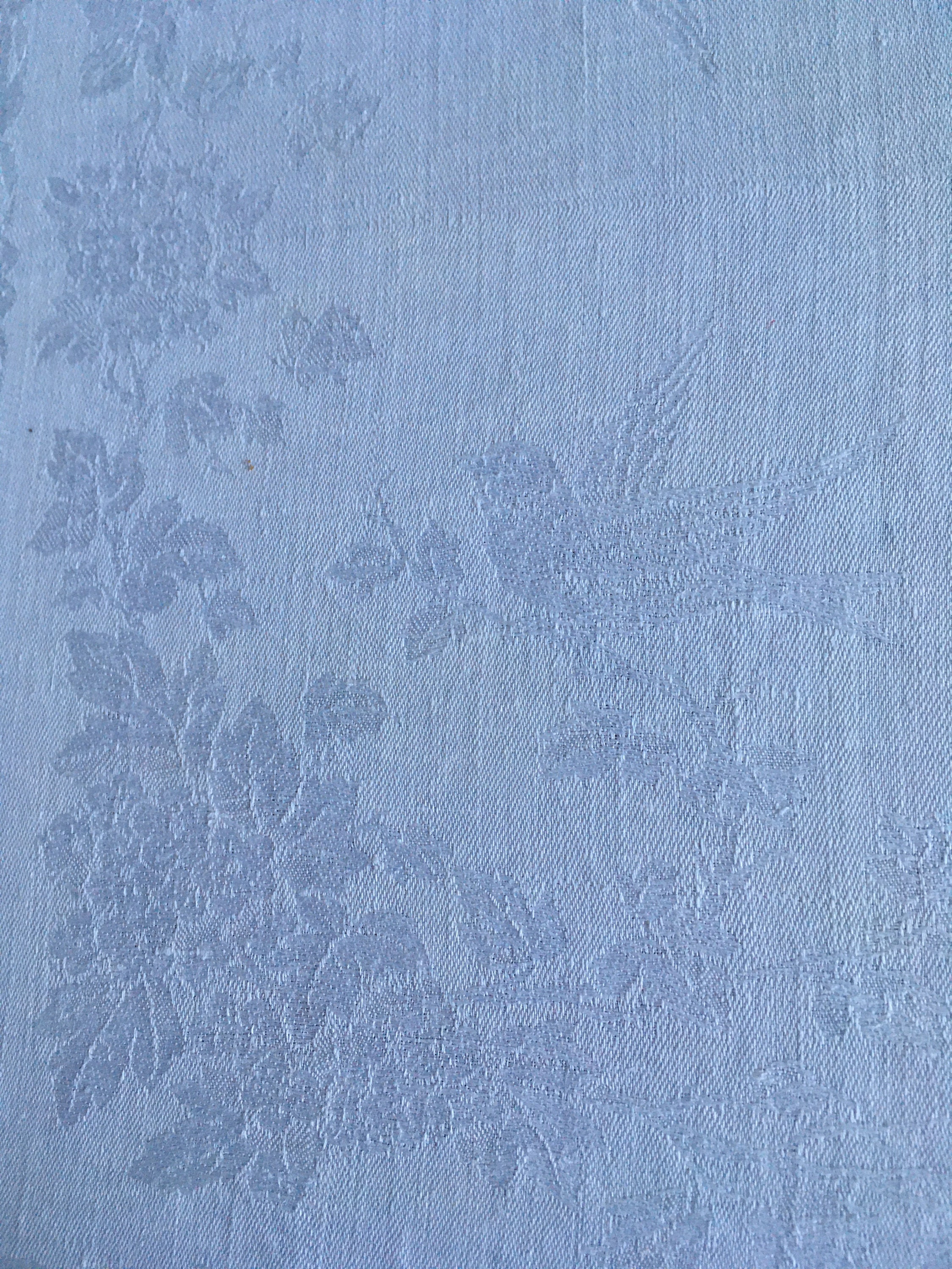 Antique Damask Napkins or Finger Towels With Bird Decoration - Etsy