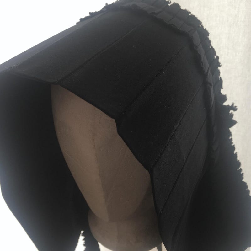 Mourning Bonnet - Etsy