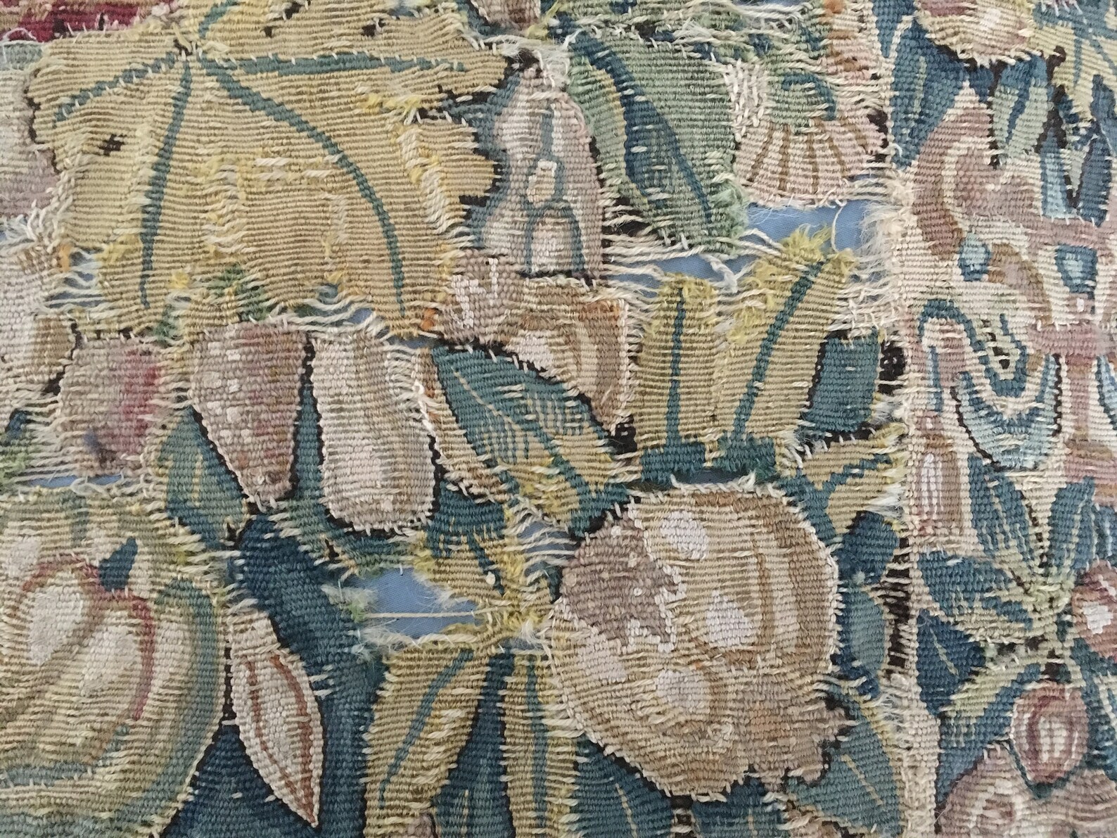 Tudor Rose 17th C. Tapestry Cushion - Etsy