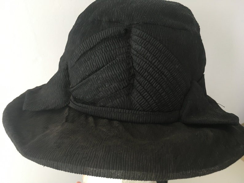 Mourning Hat 1920s-1930s - Etsy