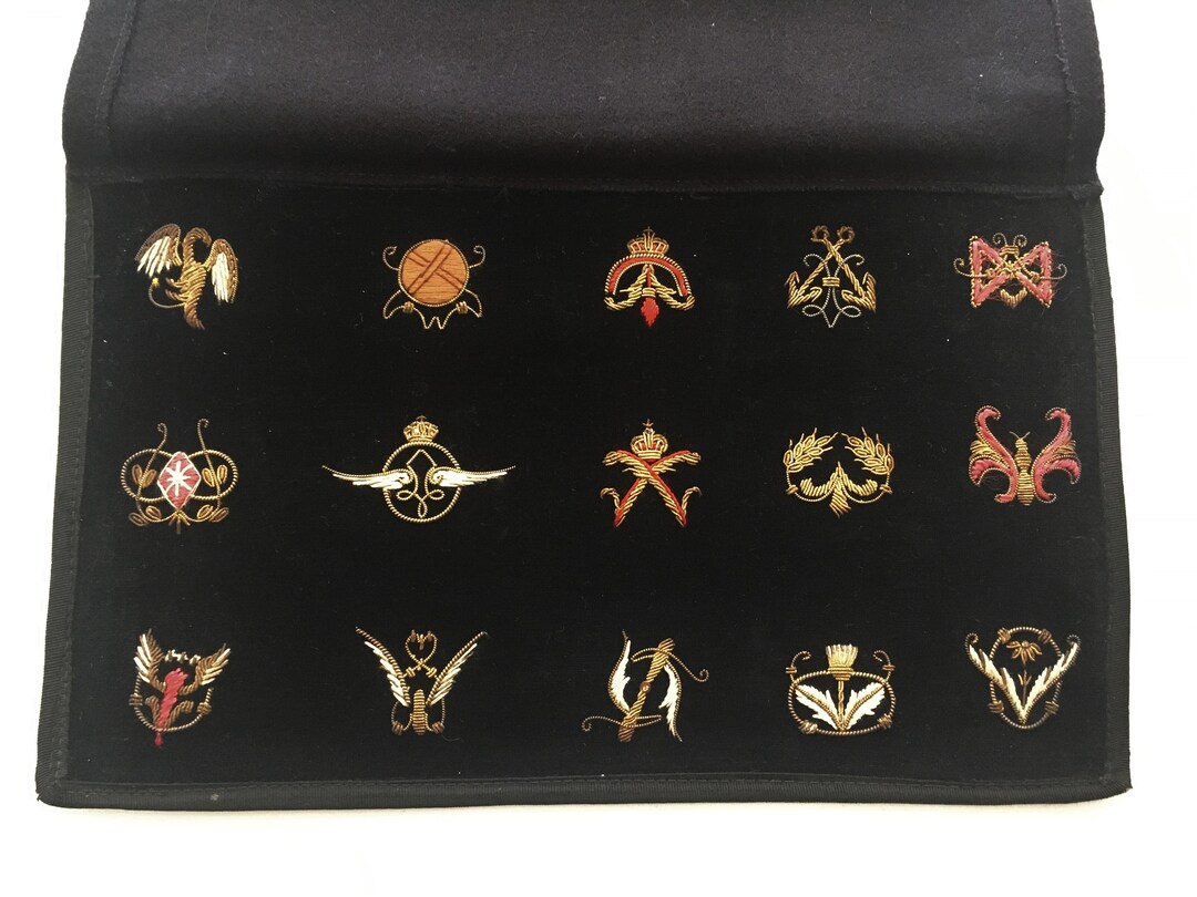 Antique Embroidered Emblems Military Uniforms - Etsy