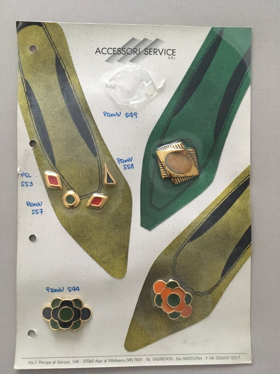 6x Card Shoe Accessories, Sample Models, 1960s - Etsy