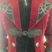 Gothic Victorian Vampire Steampunk Velvet Red Tailed Jacket Coat Plus ...