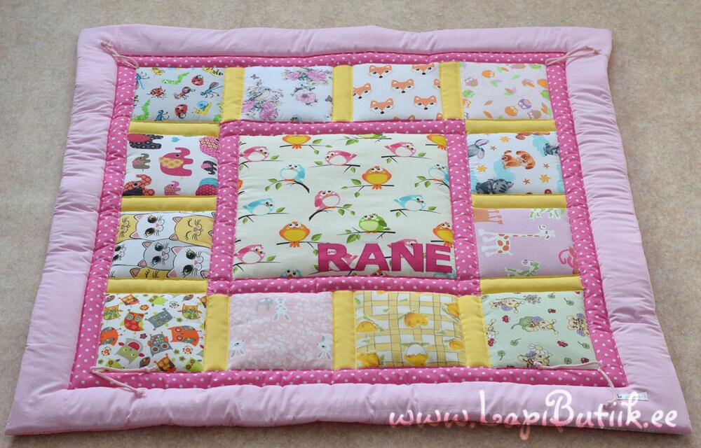 Personalized Baby Playmat With Name, Crawling Mat - Etsy Singapore