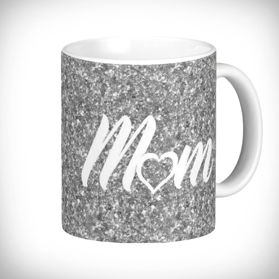 Mom Mug - Sparkly Mom Mug / Mother's Day / Birthday or Just to Say I ...