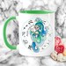 Aquarius Zodiac Sign Mug Water Bearer Symbol january 20 February 18 ...