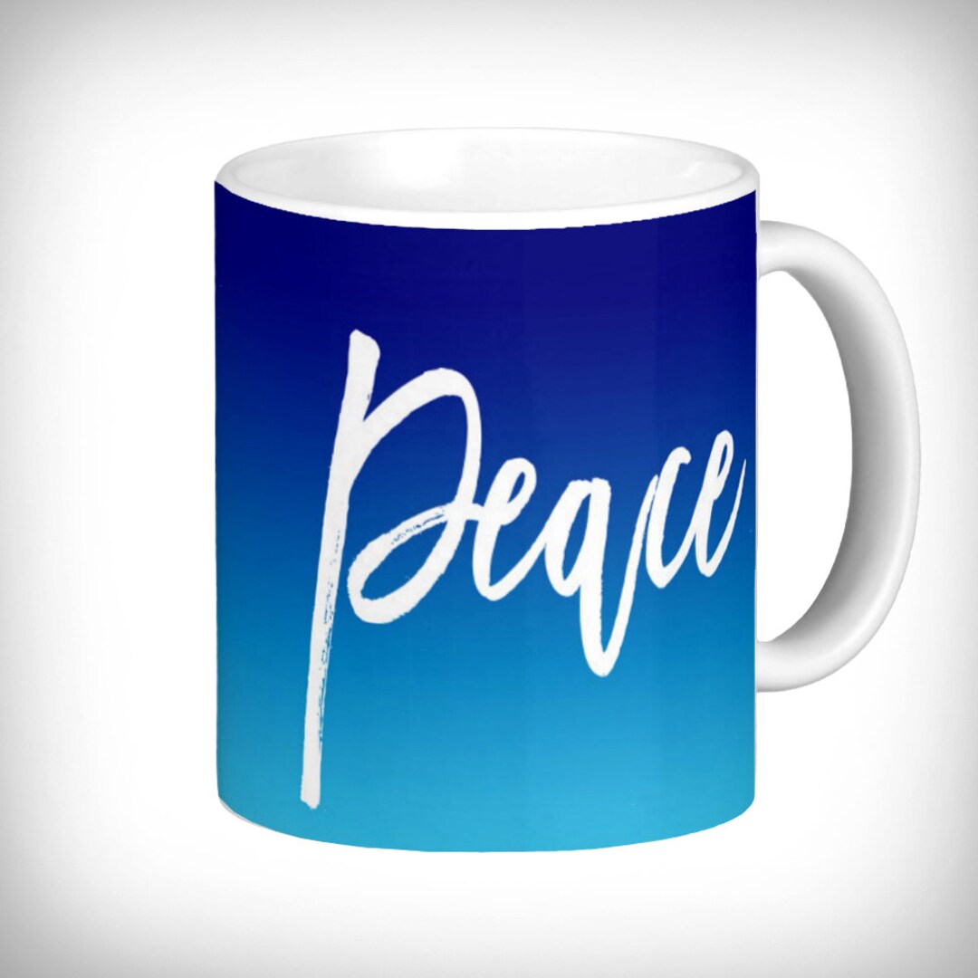 Peace Mug Peace on Earth / Inner Peace Coffee Lover - Etsy.de