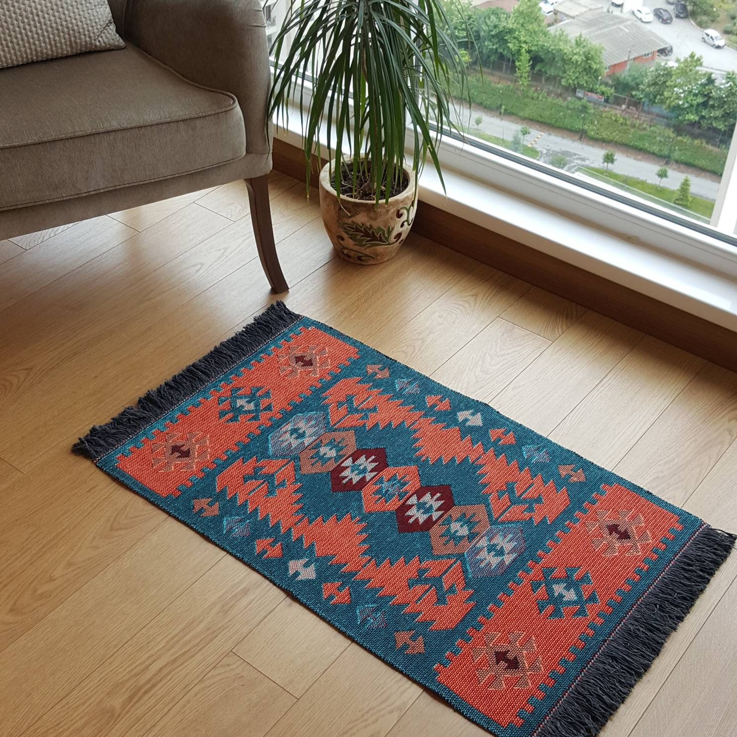 Secret Sea Collection Modern Bohemian Style Small Area Rug - Etsy