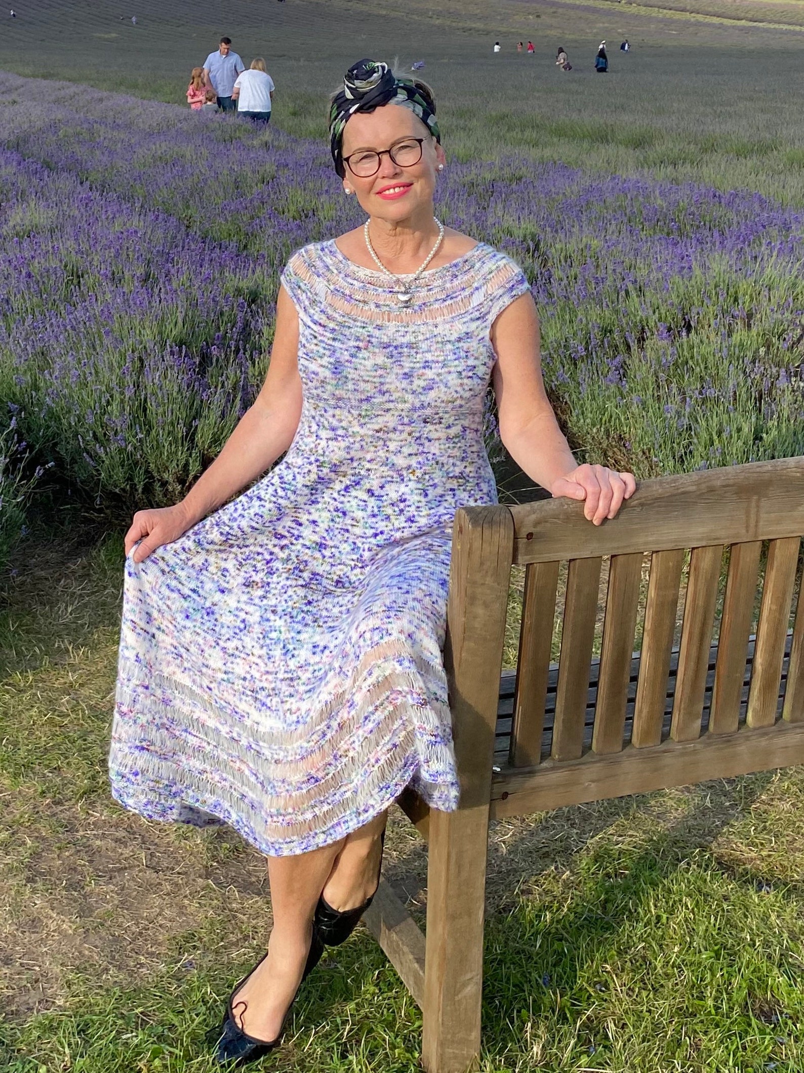 PDF KNITTING pattern.Hand knitted lacy summery dress for women | Etsy