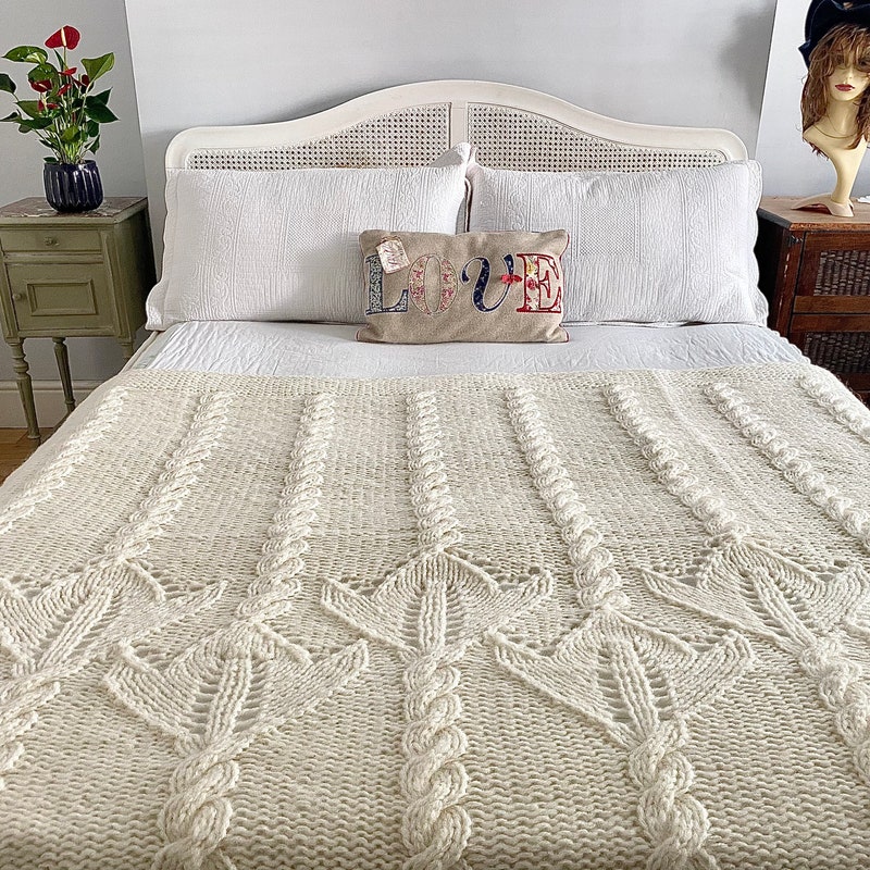 Wool Bedspread - Etsy