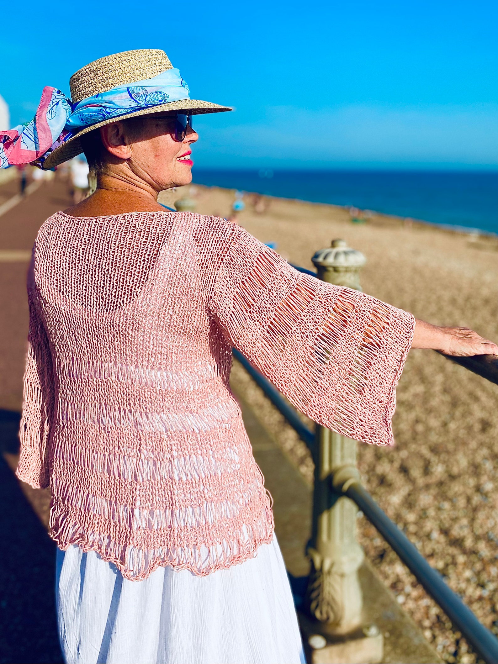 LOOSE LOOP TOP Pdf Knitting Pattern Only.beginner Friendly - Etsy