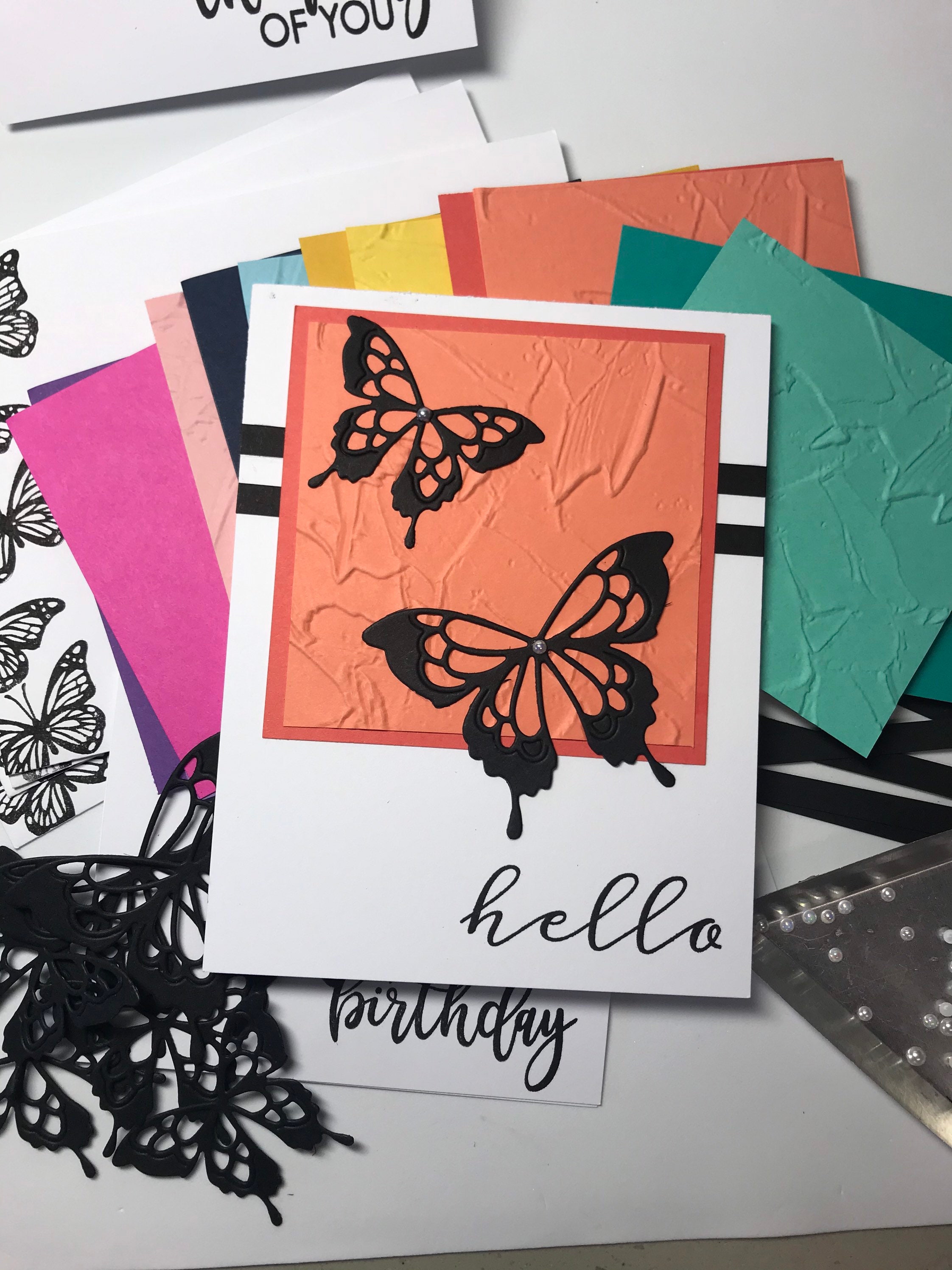 DIY Card Kit Card Kit Custom Card Kit Birthday Card Kit - Etsy