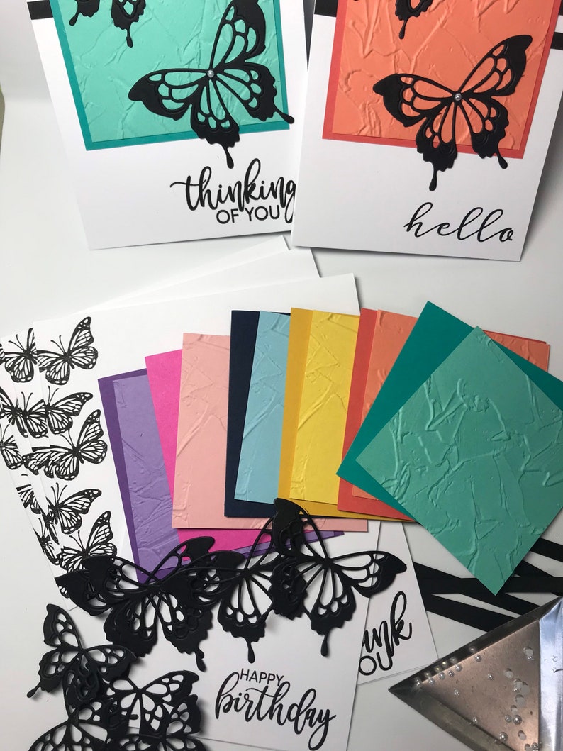 DIY Card Kit, Card Kit, Custom Card Kit, Birthday Card Kit, Thank You ...
