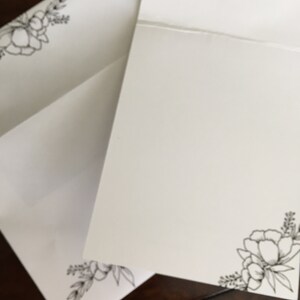 Handmade Card, Stamped Card, Hand Colored Card, Custom Card, Thank You ...