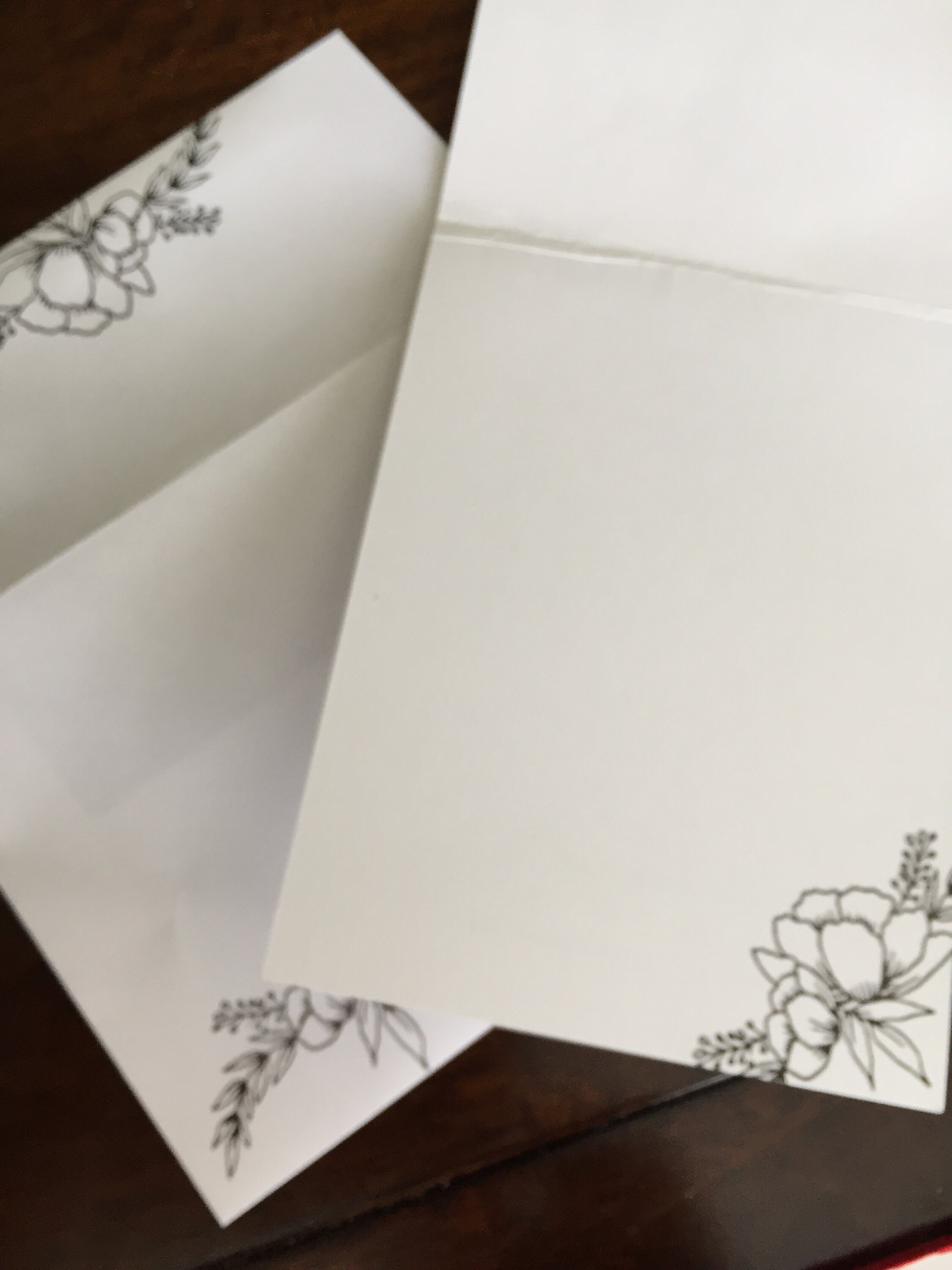 Handmade Card Stamped Card Hand Colored Card Custom Card - Etsy