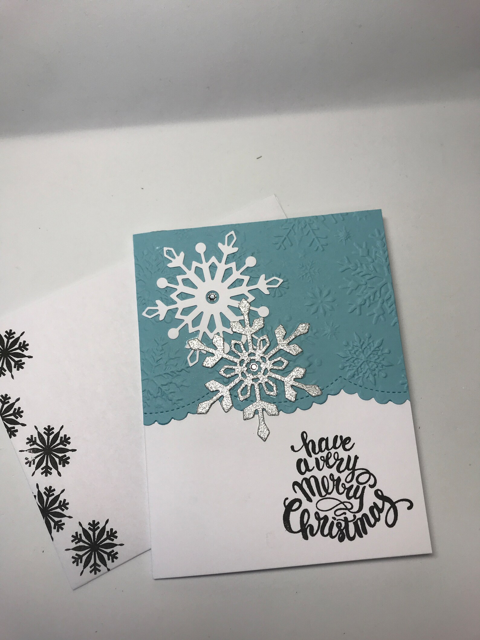 DIY Card Kit DIY Christmas Card Kit Cardmaking Kit Custom - Etsy