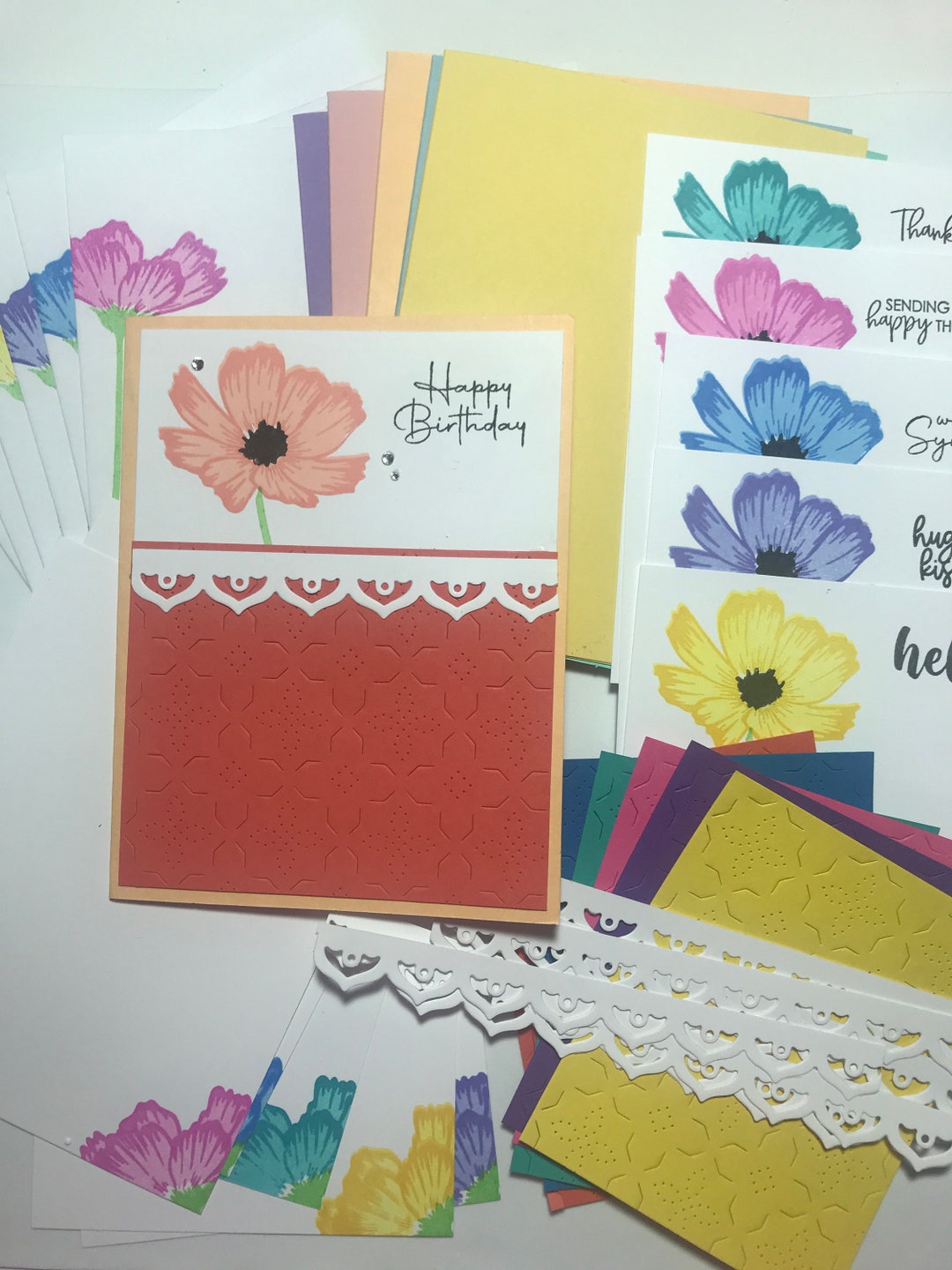 DIY Card Kit, Cardmaking Kit, Craft Kit, Custom Card Kit, Birthday Card ...