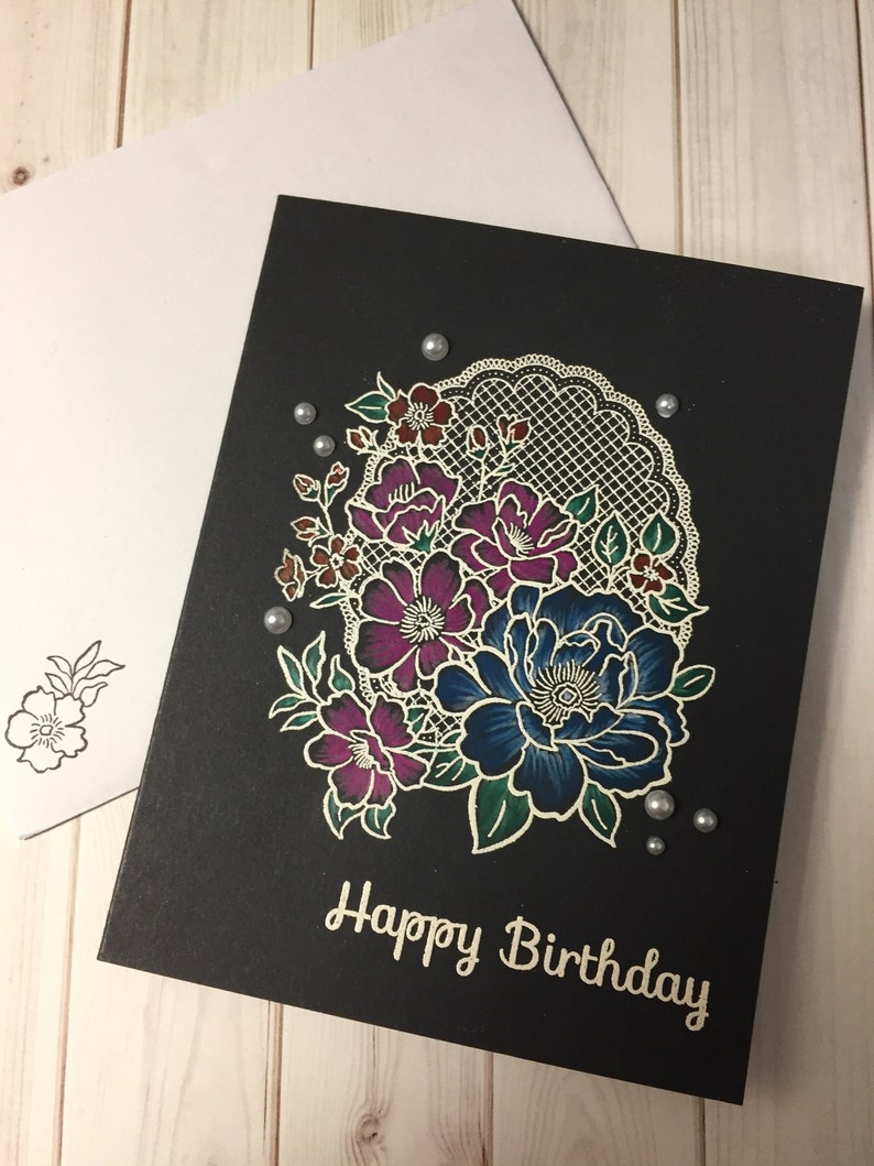 Handmade Card Stamped Card Stampin up Card Custom Card Set - Etsy