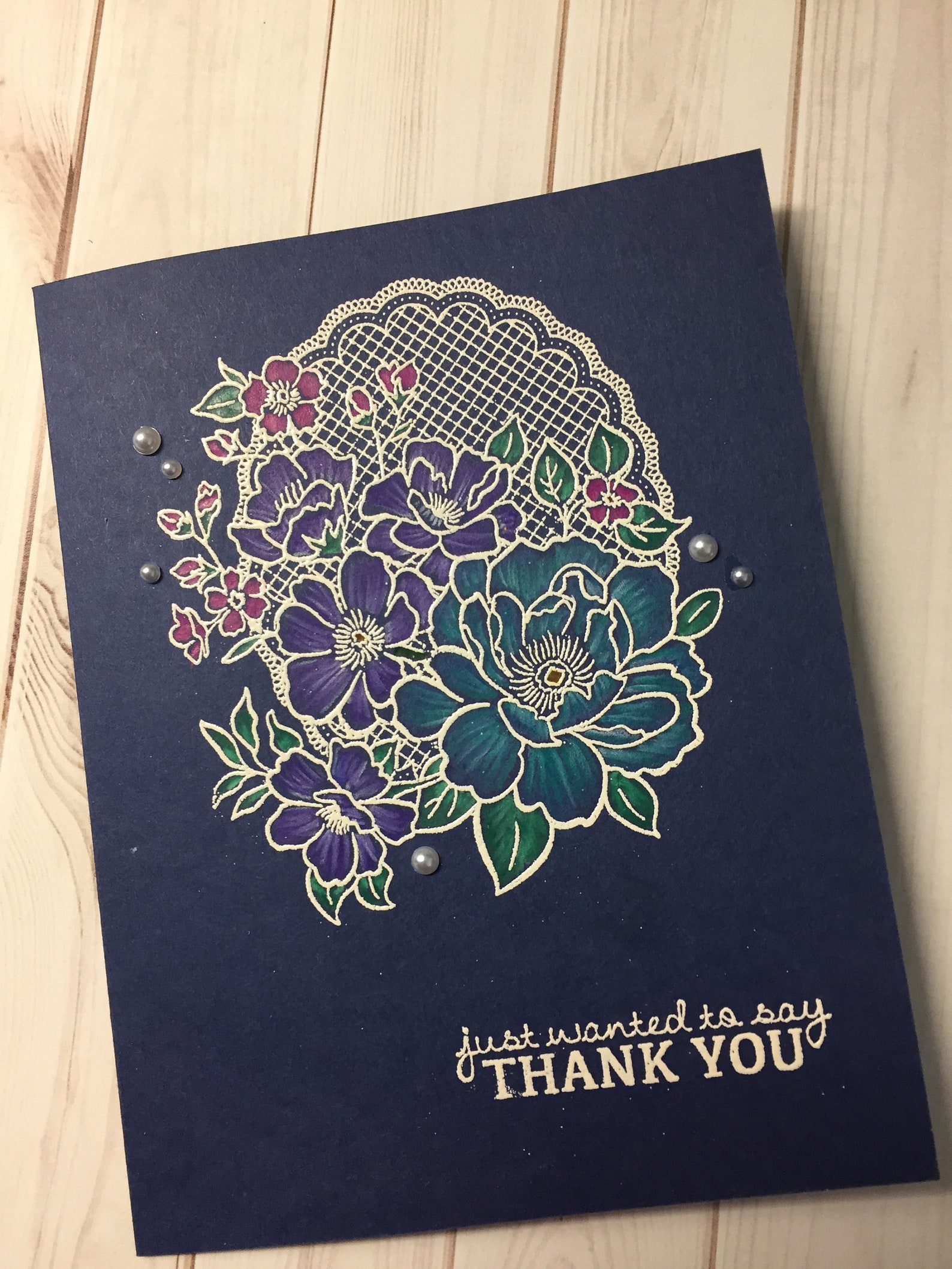 Handmade Card Stamped Card Stampin up Card Custom Card Set | Etsy