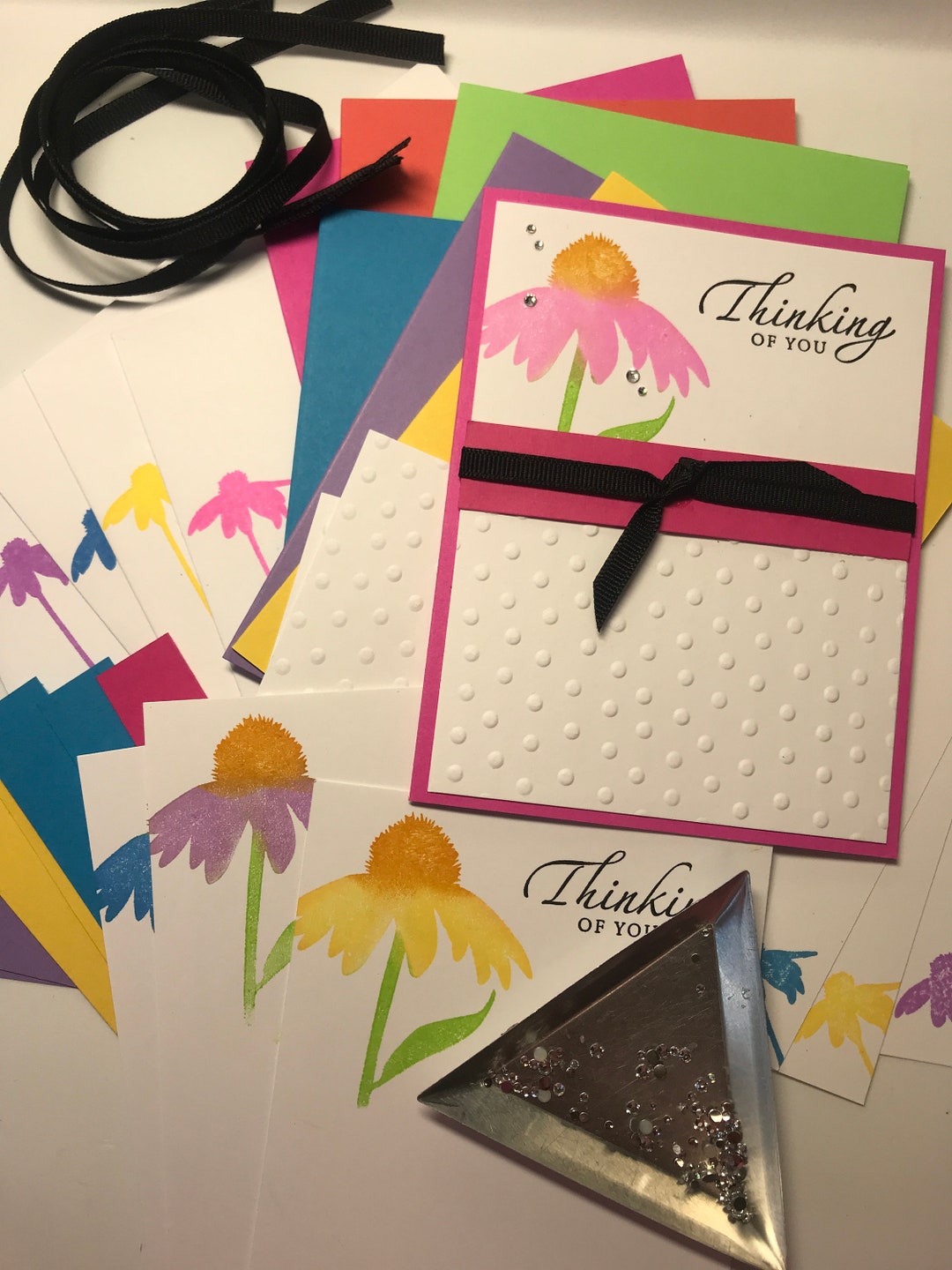 DIY Card Kit, Birthday Card Kit, Thank You Card Kit, Thinking of You ...