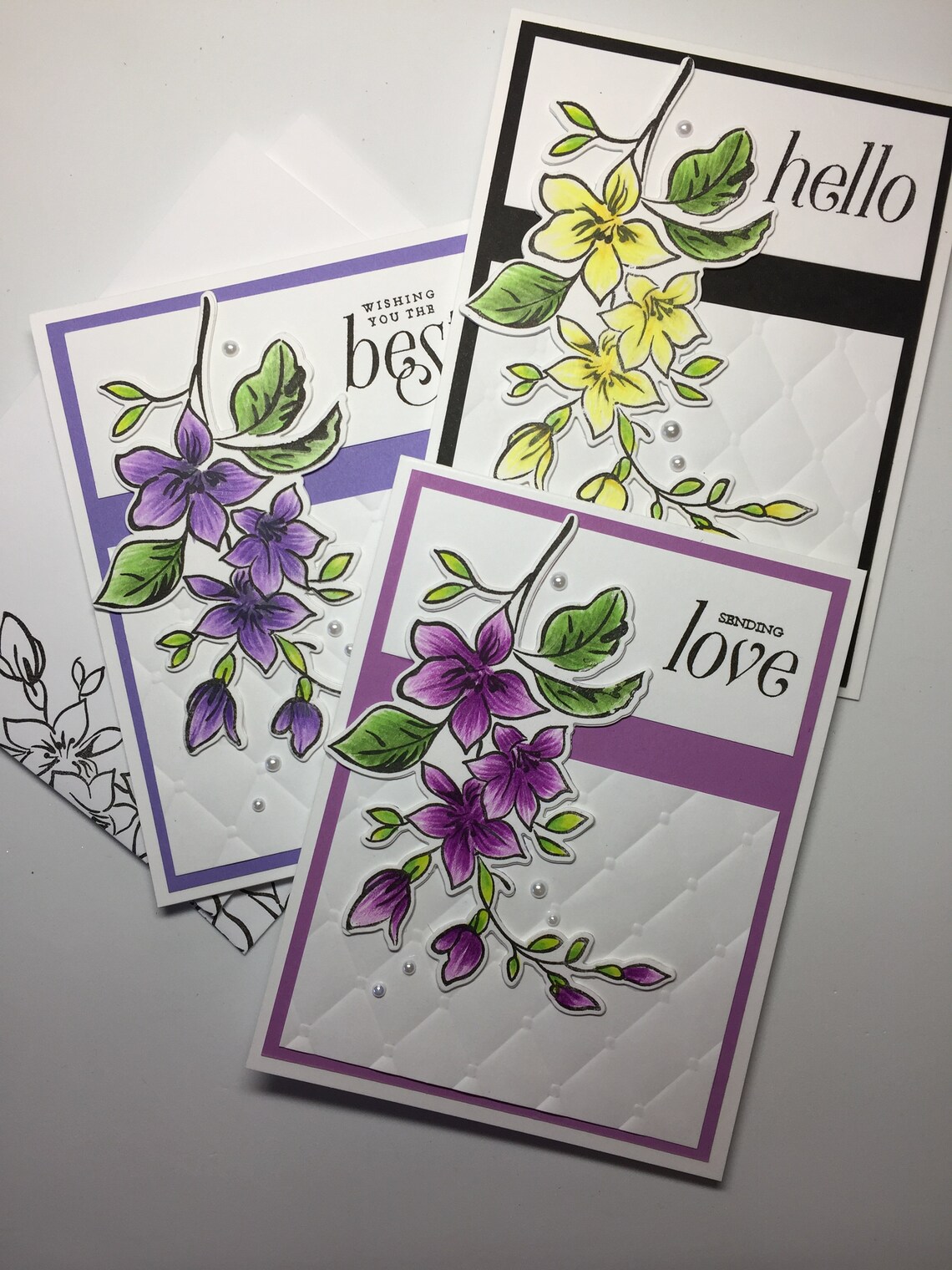 DIY Card Kit Custom DIY Card Kit Birthday Card Kit Thank - Etsy